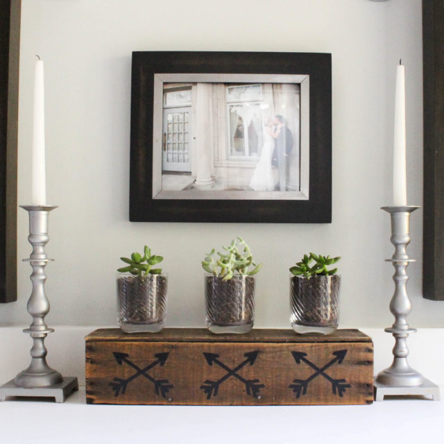 DIY Project Idea: Rustic Wood Box - Paper Riot