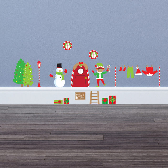 Holiday Elf Wall Decals - Paper Riot