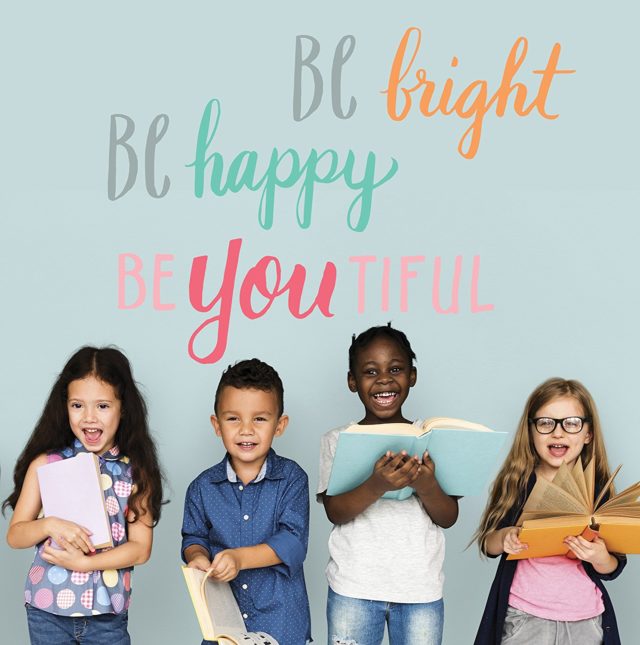 Be Bright Be Happy Wall Decal - Paper Riot